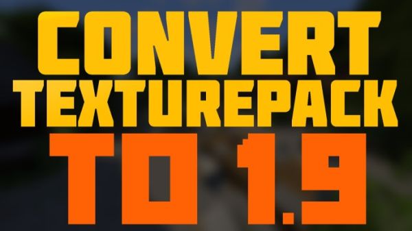 Convert 1.8 Resource Pack to Minecraft 1.9