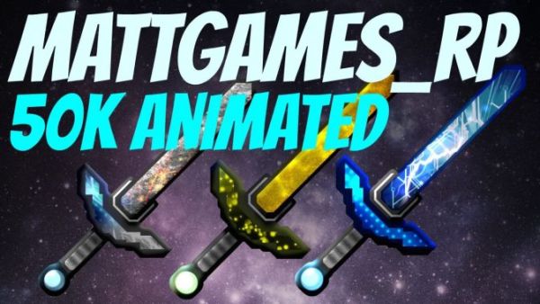 MattGames_RP 50 PvP Texture Pack Animated by 2Sneaky4You
