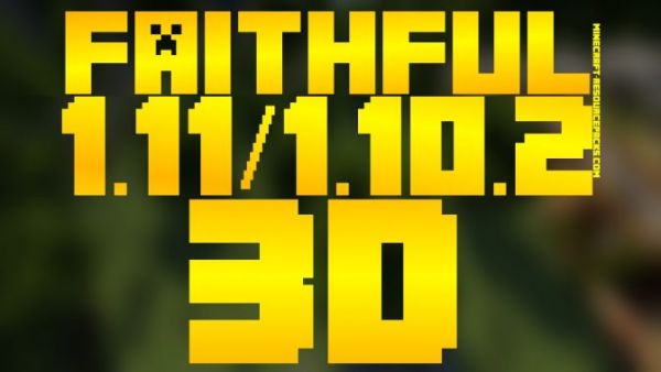 Faithful 3D Resource Pack for Minecraft 1.12.2, 1.12, 1.11.2