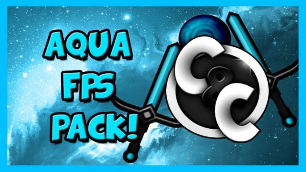 Minecraft PvP Texture Pack Aqua UHC - MaxFPS/NoLag