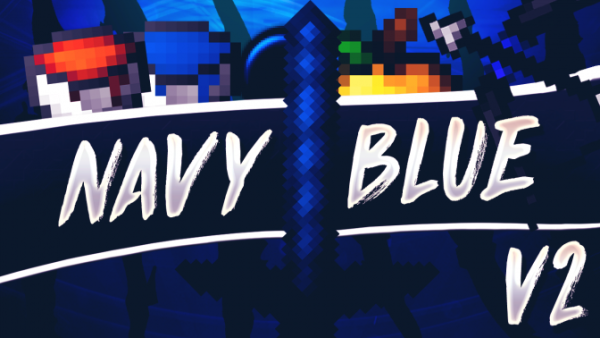 Navy Blue v2 UHC 16x PvP Texture Pack [1.11/1.10/1.9/1.8/1.7]