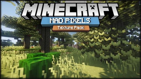 Mad Pixels Cartoony Resource Pack 1.12.2 - Review and Download