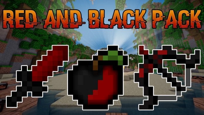 Red & Black V1 [16x] : Best PvP UHC Texture Packs 2020