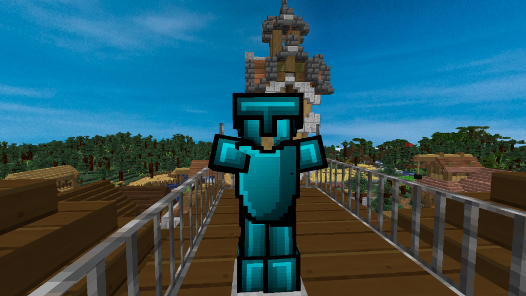 Galaxy Blue 32x FPS Pack 1.15.2 Texture Pack Free Download