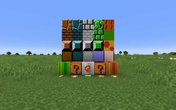 Super Mario Bros Blocks Pack 1.17.1 Free Download and Review