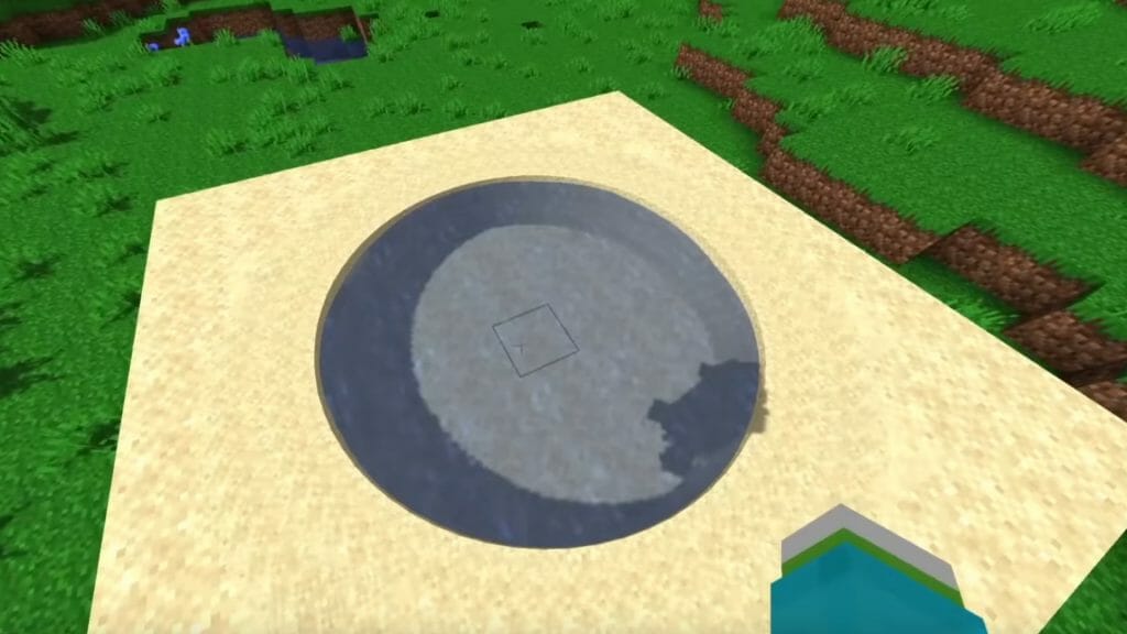 A Perfect Circle Has Been Created in Minecraft