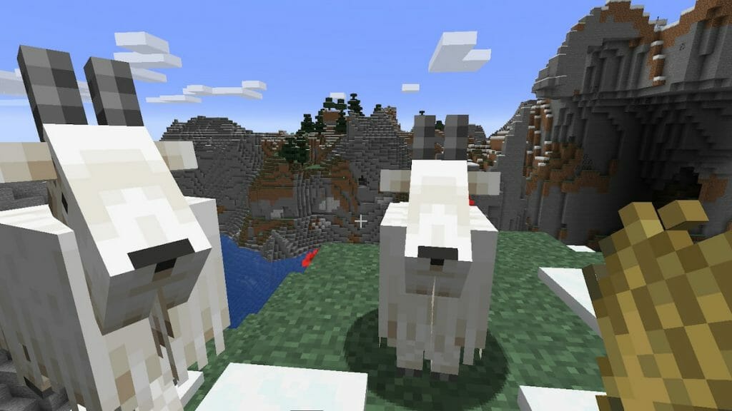 Amazingly Minecraft Goats are Voiced by Brave Real Goats