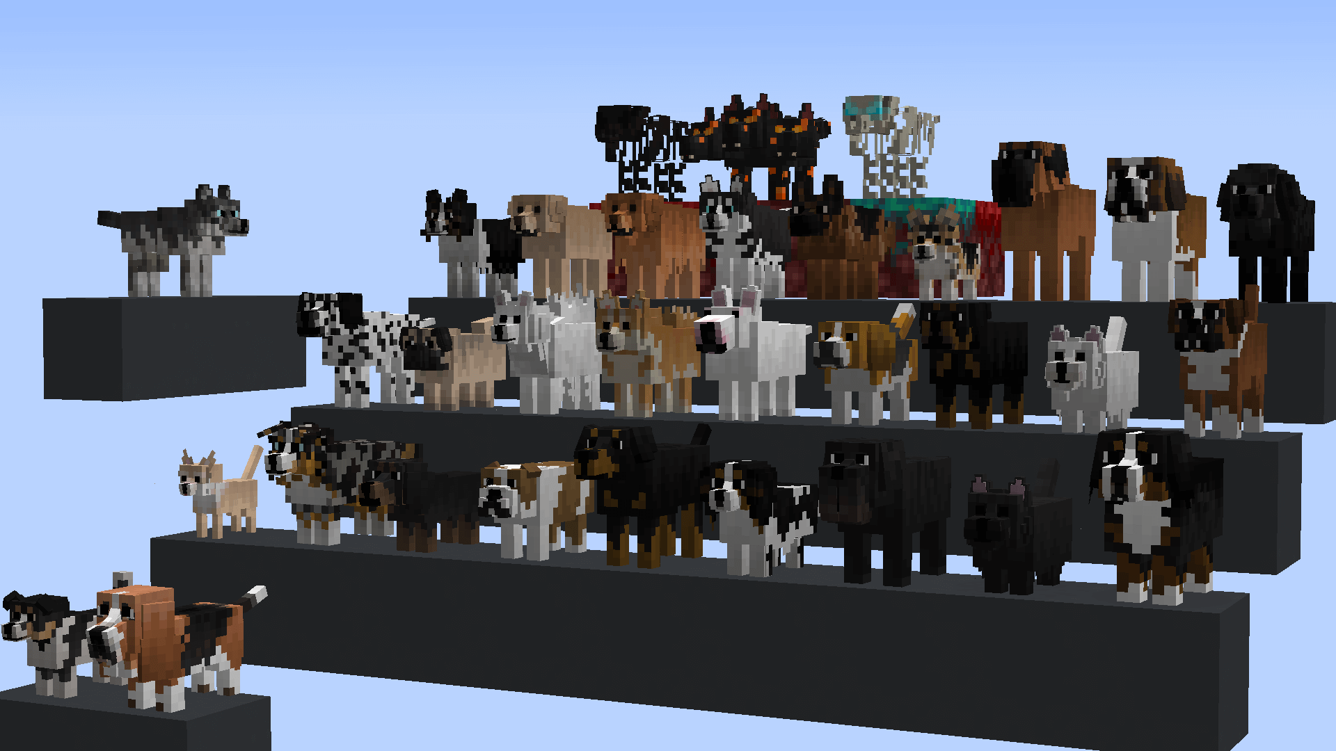 Better Dogs in Minecraft 1.19.3 → 1.18.1 Resource Pack Free