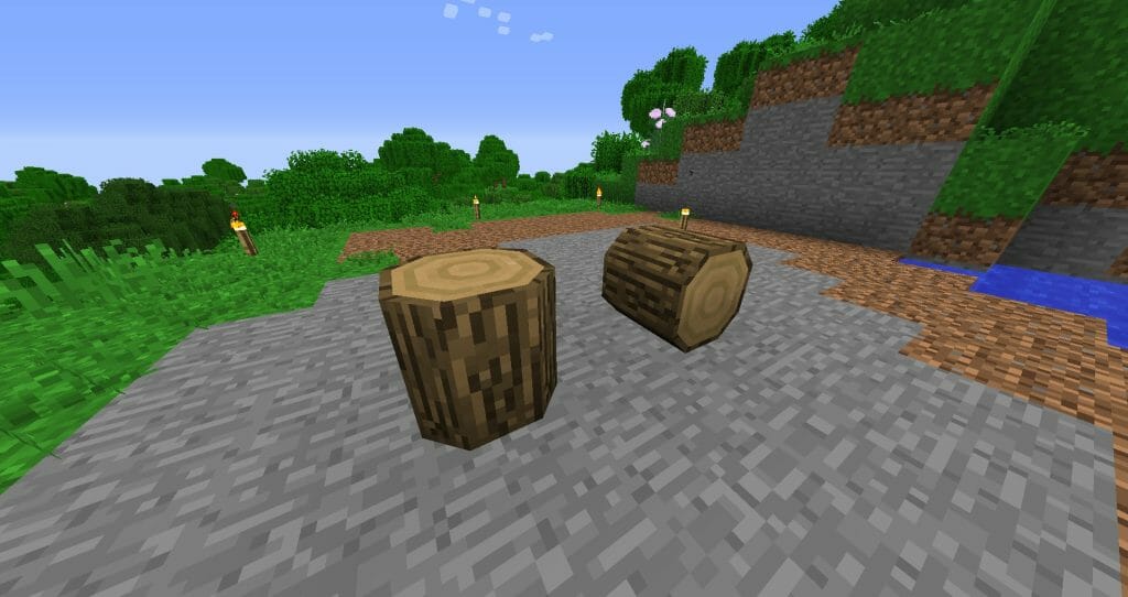 Download Round Trees 1.19.3 For Free and Have Realistic Logs